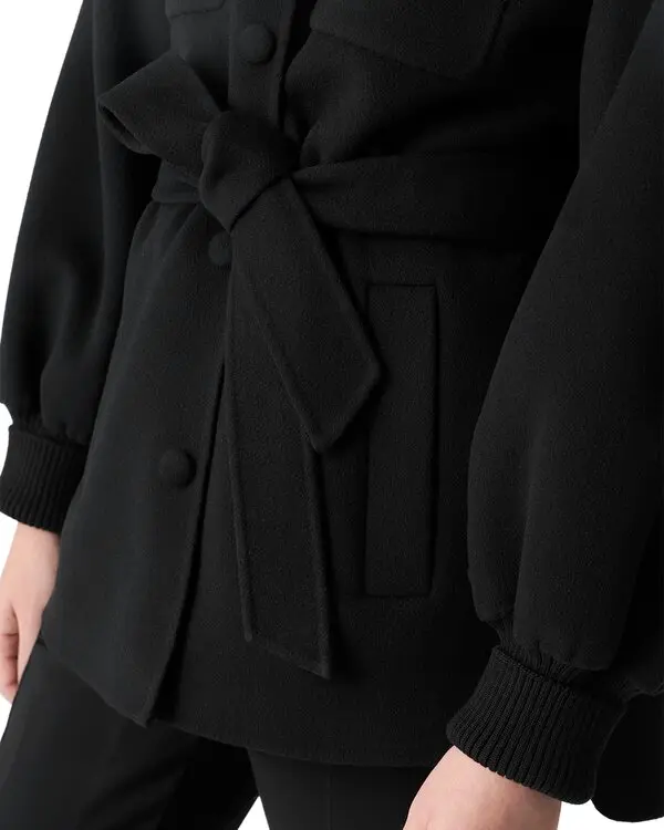 Mackage Shania Wool Coat - Black
