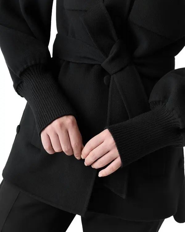 Mackage Shania Wool Coat - Black
