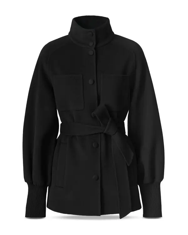 Mackage Shania Wool Coat - Black