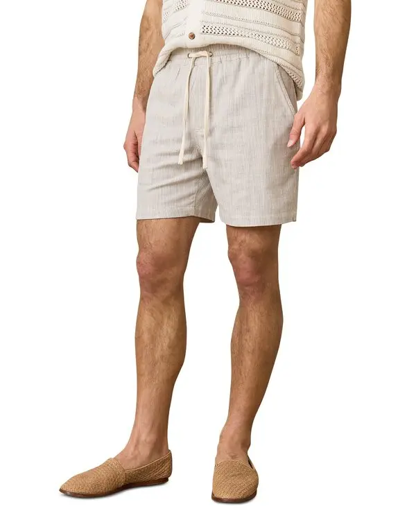 Marine Layer Striped Saturday Beach Shorts