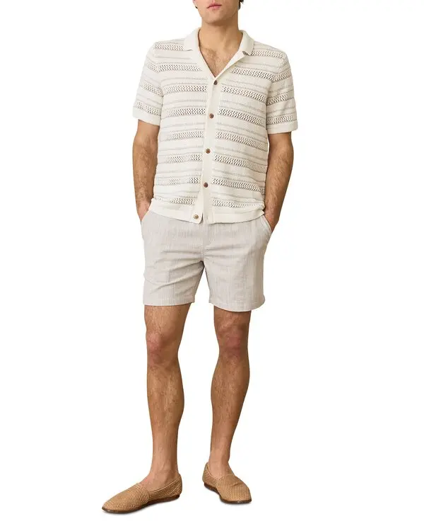 Marine Layer Striped Saturday Beach Shorts
