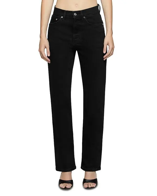 EB DENIM High-rise Straight Jeans
