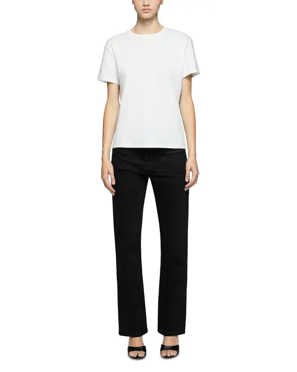 EB DENIM High-rise Straight Jeans