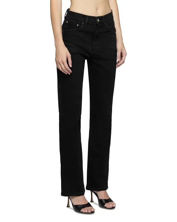 EB DENIM High-rise Straight Jeans