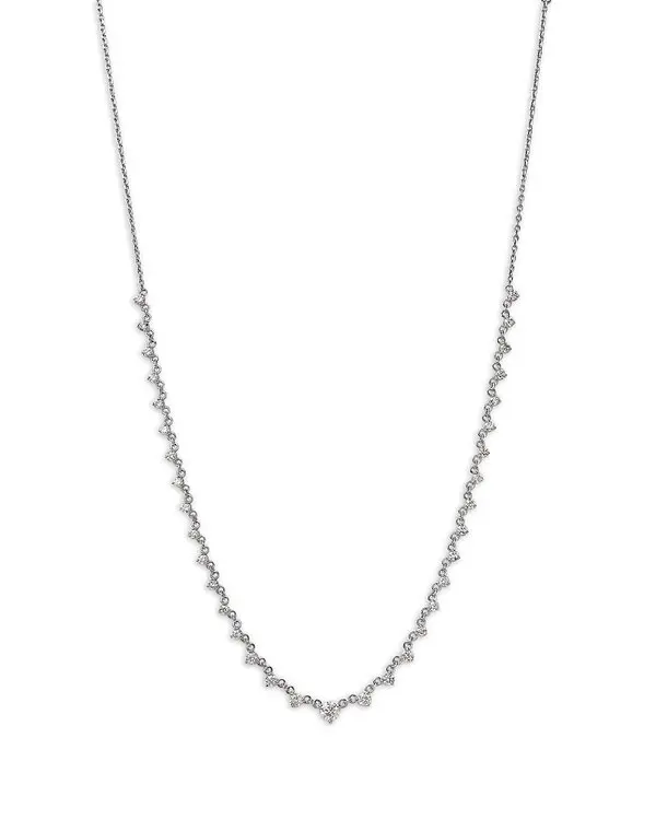 Bloomingdale'S Diamond Prong Necklace, 2.25 Tcw - White