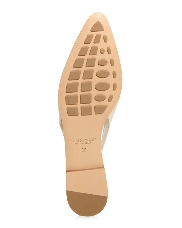 Bottega Veneta Sofia Slingback Flats - Sand