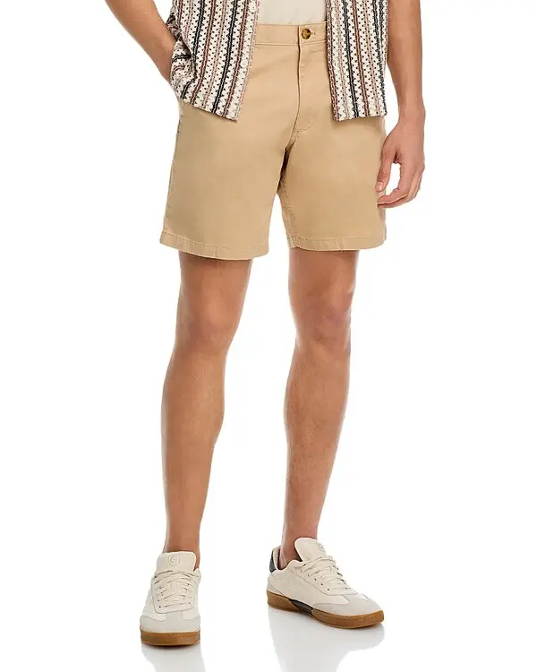 Michael Kors Stretch 8" Shorts - Khaki