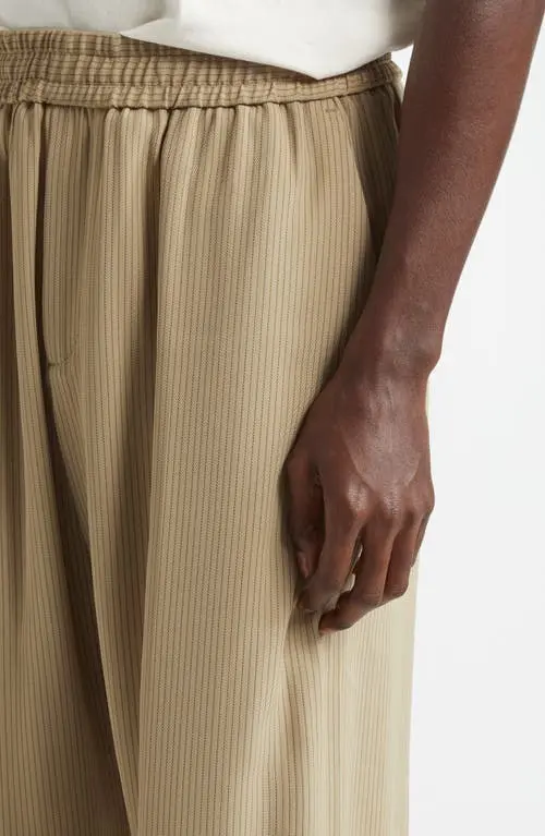GOLDEN GOOSE Journey Ivan Pinstripe Wide Leg Pants