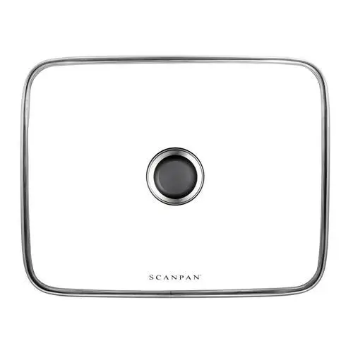 SCANPAN Classic 15.25 Inch Rectangular Glass Lid - Transparent