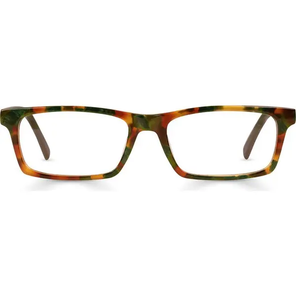 Eyebobs Number Cruncher Reading Glasses - Green / Brown Tortoise Forest