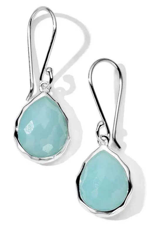 Ippolita Rock Candy® Mini Teardrop Earrings - Silver/ Quartz