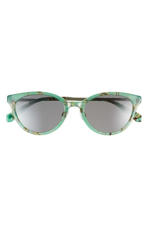Eyebobs Statuette Cat Eye Sunglasses - Jade Marble / Gunmetal