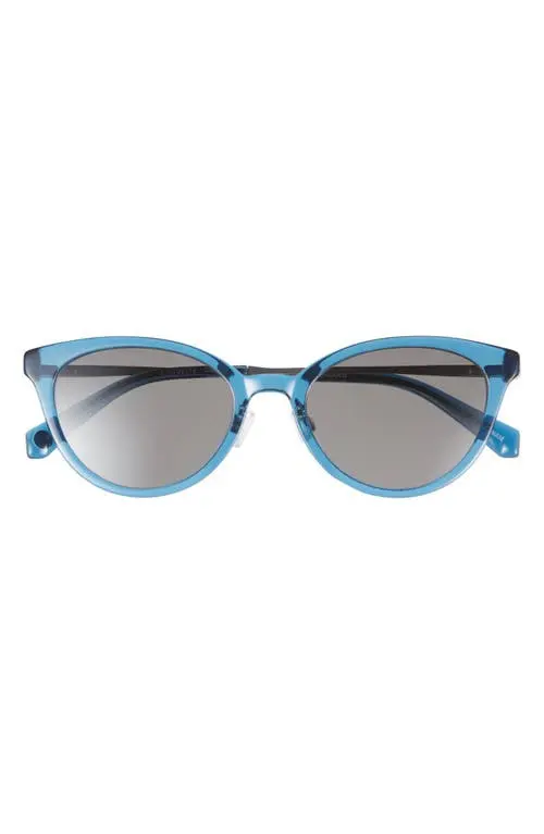 Eyebobs Statuette Cat Eye Sunglasses - Lake Blue Crystal / Silver