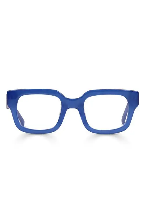 Eyebobs Square Frame Reading Glasses - Sapphire Blue