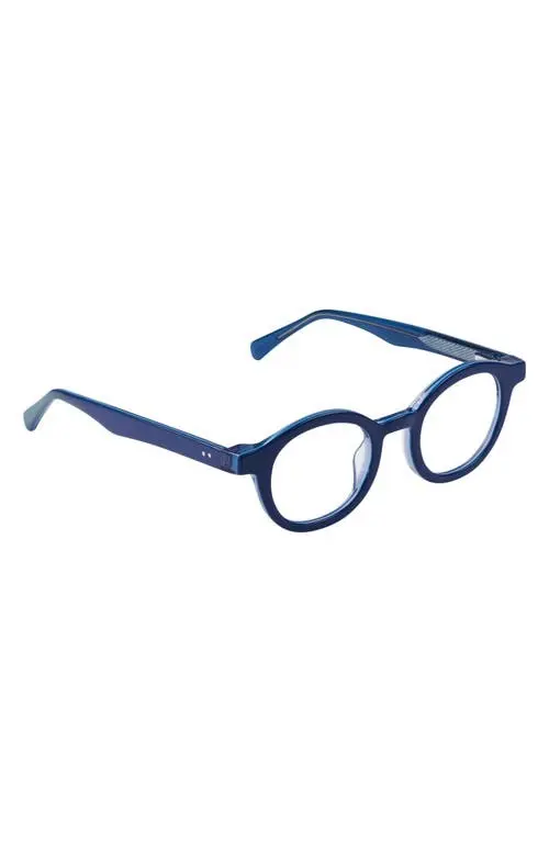 Eyebobs Tv Party 44mm Blue Light Blocking Reading Glasses - Navy Blue