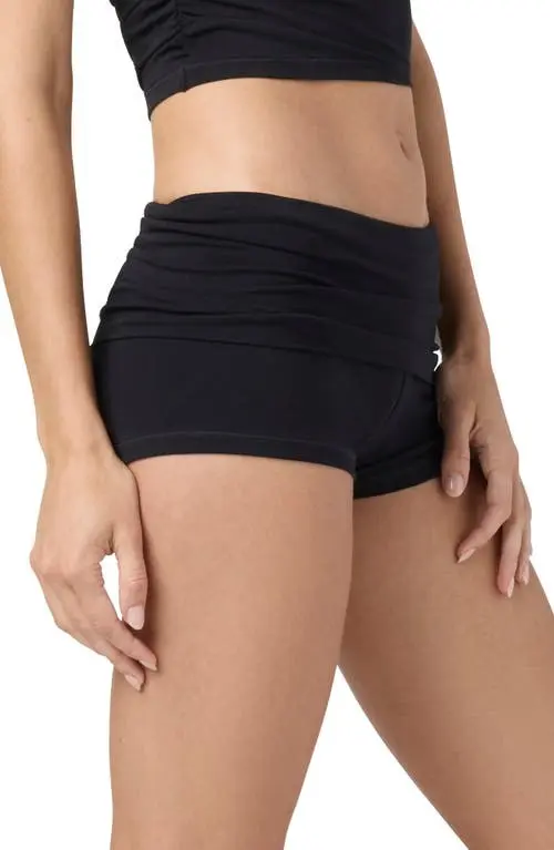 FLORENCE BY MILLS Fold Down Shorts - Black