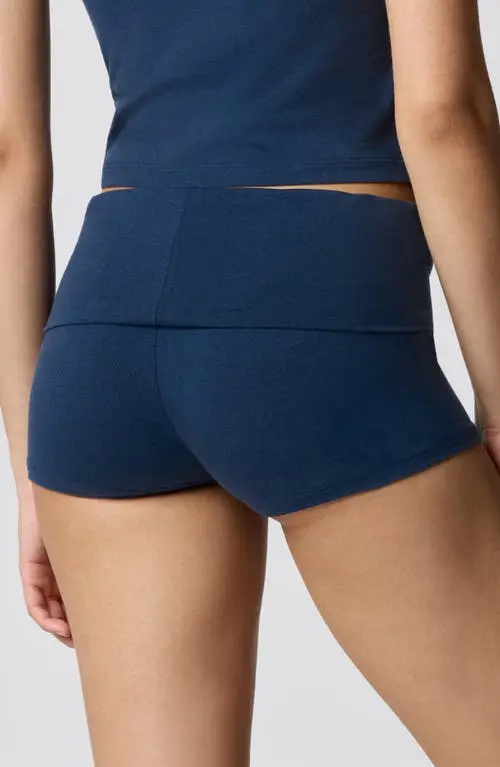 FLORENCE BY MILLS Fold Down Shorts - Navy
