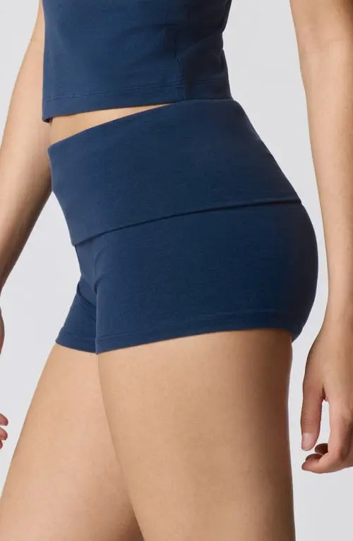 FLORENCE BY MILLS Fold Down Shorts - Navy