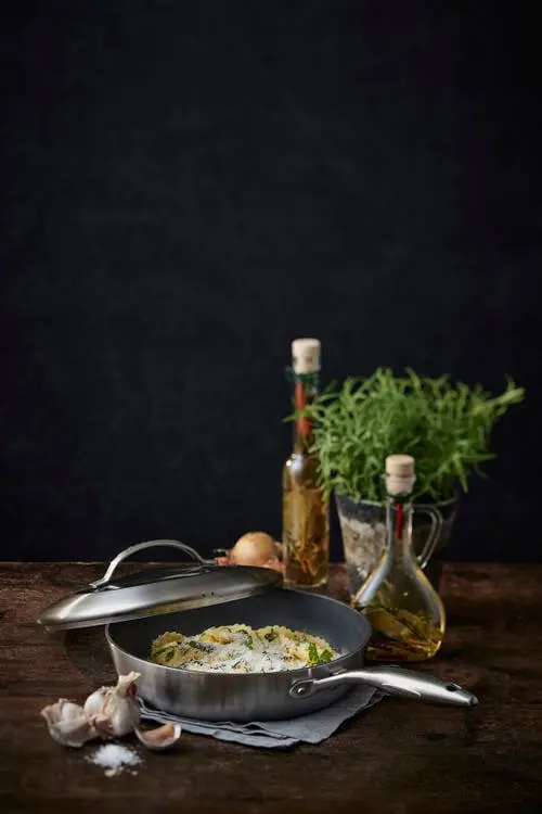 SCANPAN Ctx 11 Inch Nonstick Saute Pan With Lid