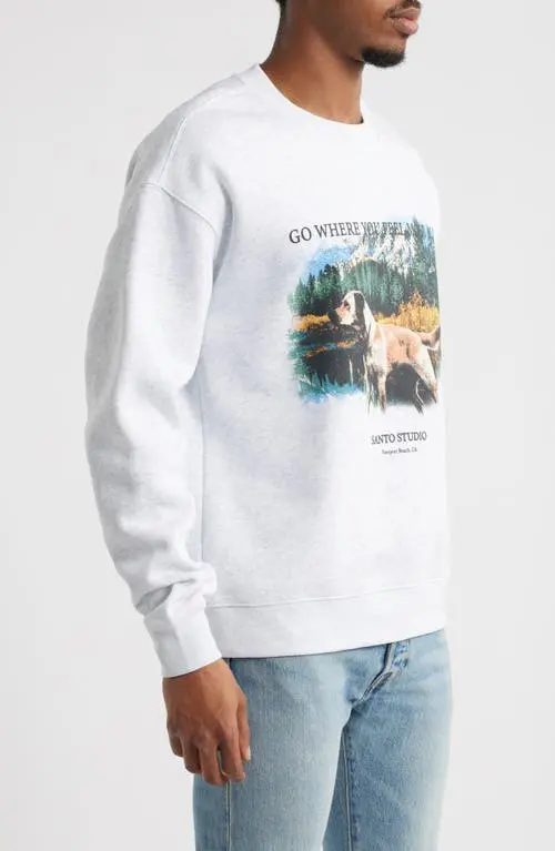 SANTO STUDIO Graphic Sweatshirt