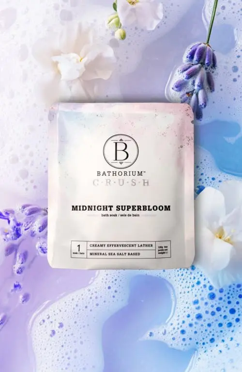 BATHORIUM Midnight Superbloom Crush Bath Soak