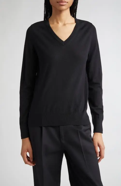 Partow Franca Tissue Weight Virgin Wool Sweater