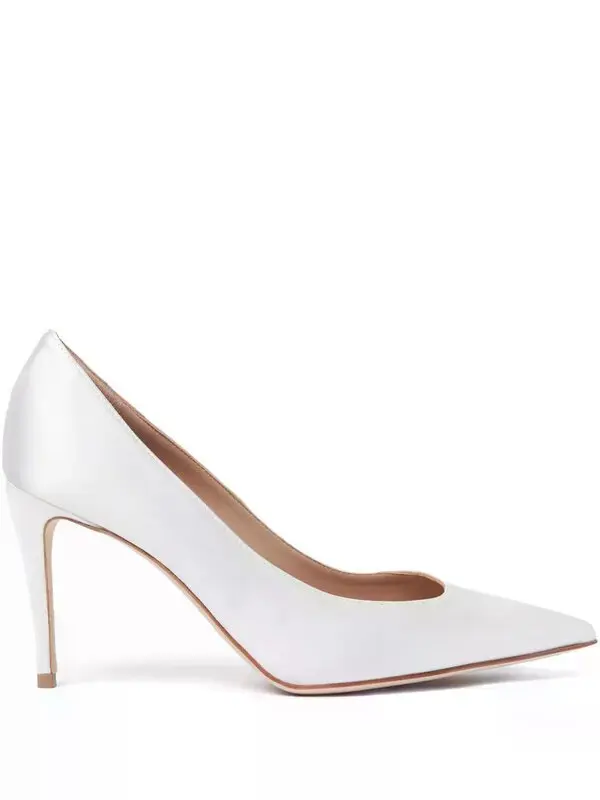 SCAROSSO 90mm Leather Pumps