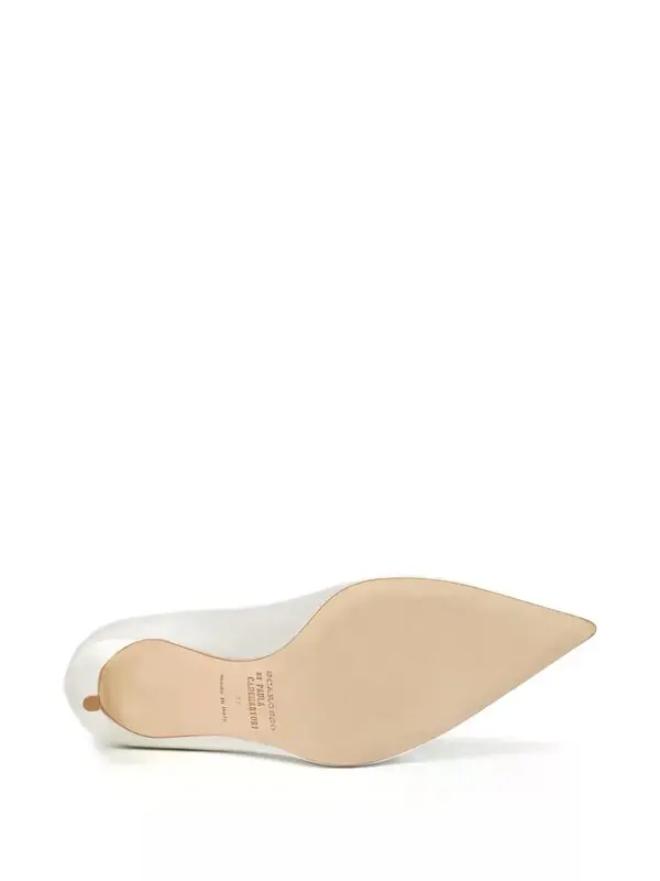 SCAROSSO 90mm Leather Pumps