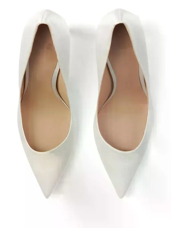 SCAROSSO 90mm Leather Pumps