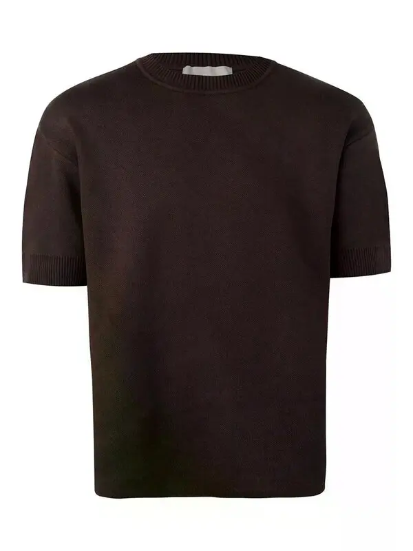 MISCI Toldo Knitted T-shirt - Brown