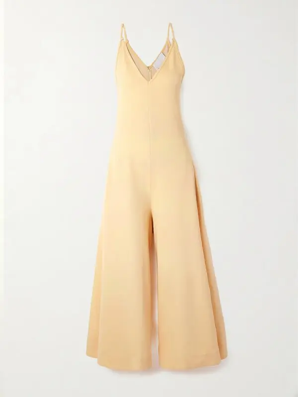 Sasuphi Ginevra Cady Jumpsuit - Yellow