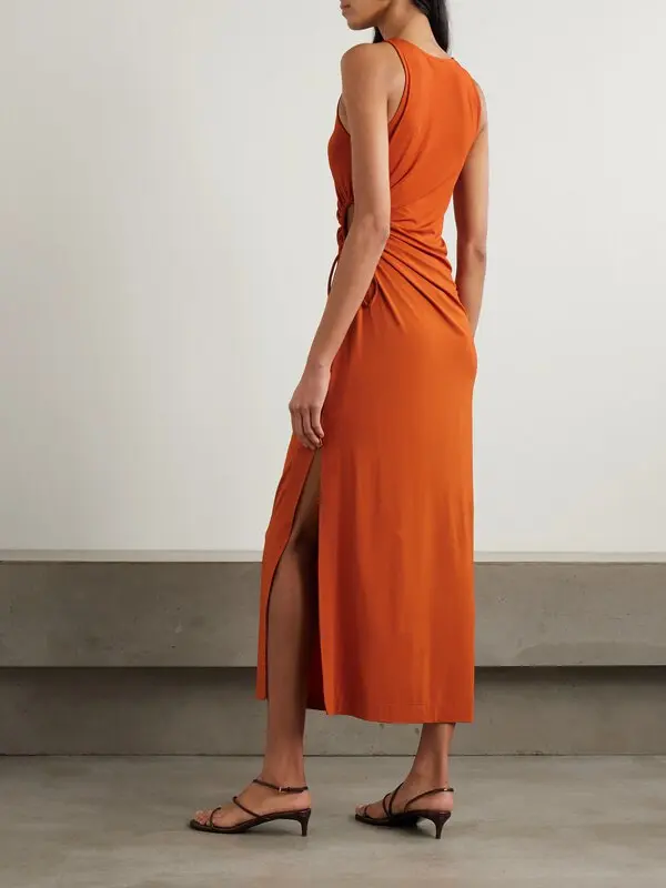 Max Mara Caro Cutout Midi Dress
