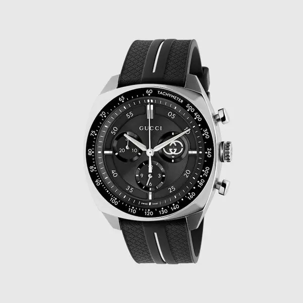 Gucci Interlocking Watch - Black