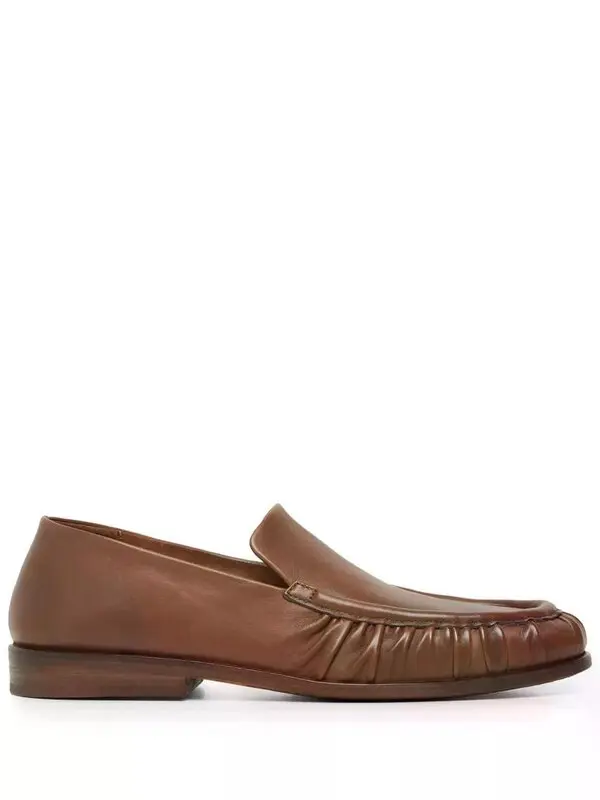 Marsèll Moc-stitching Leather Loafers