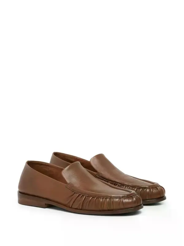Marsèll Moc-stitching Leather Loafers