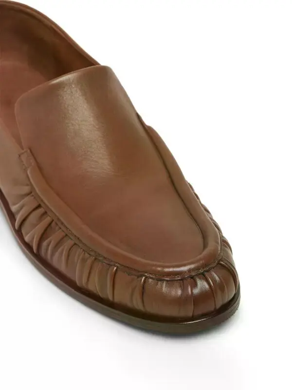 Marsèll Moc-stitching Leather Loafers