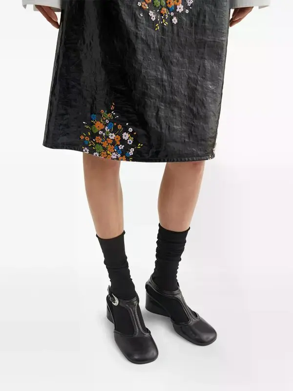 JIL SANDER Mary Jane Pumps - Black