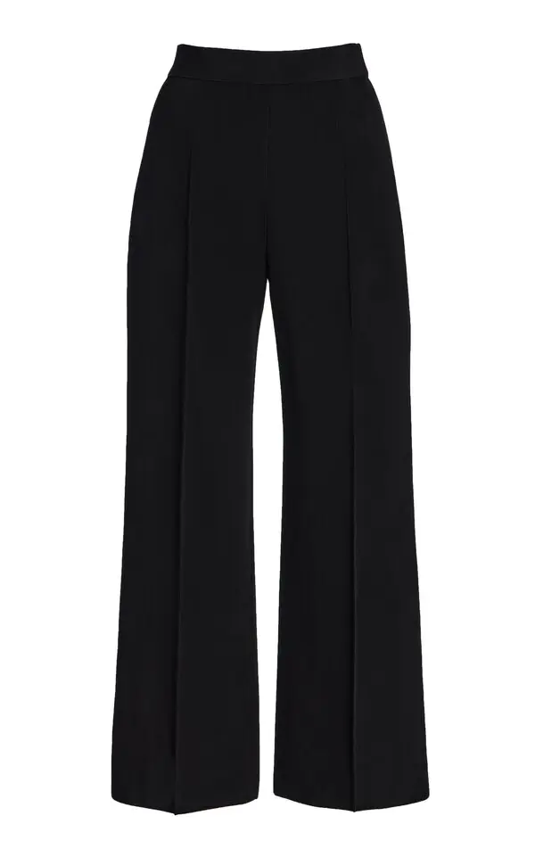 HIGH SPORT Slinky Kick Cropped Pants - Black