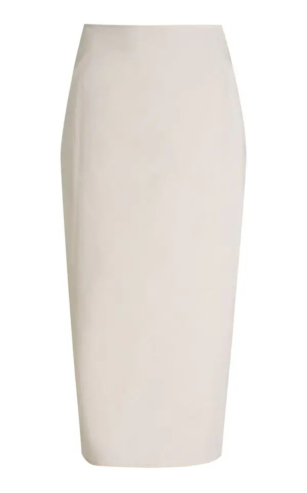 MARLIES GRACE Exclusive Cotton Skirt - White