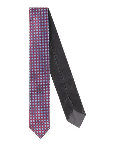 Canali Jacquard Necktie - Red