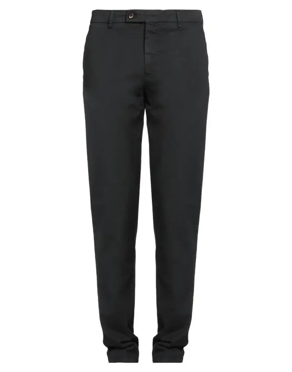 BERWICH Pants Size Cotton, Elastane - Black