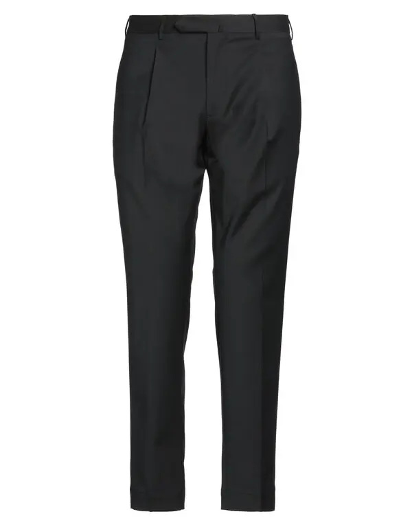 SANTANIELLO Il Viaggiatore Pants Polyester, Wool, Elastane - Black