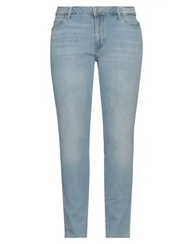 Guess Skinny Jeans With Leather Trims