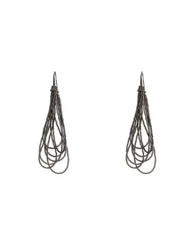 Brunello Cucinelli Earrings - Charcoal