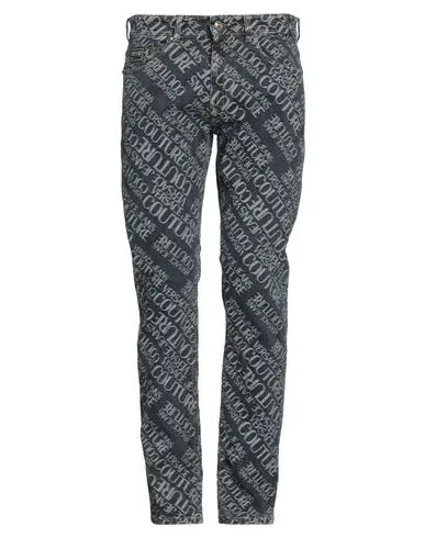 Versace Straight-leg Jeans With Logo Print