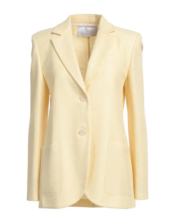 Harris Wharf London Single-breasted Blazer - Yellow