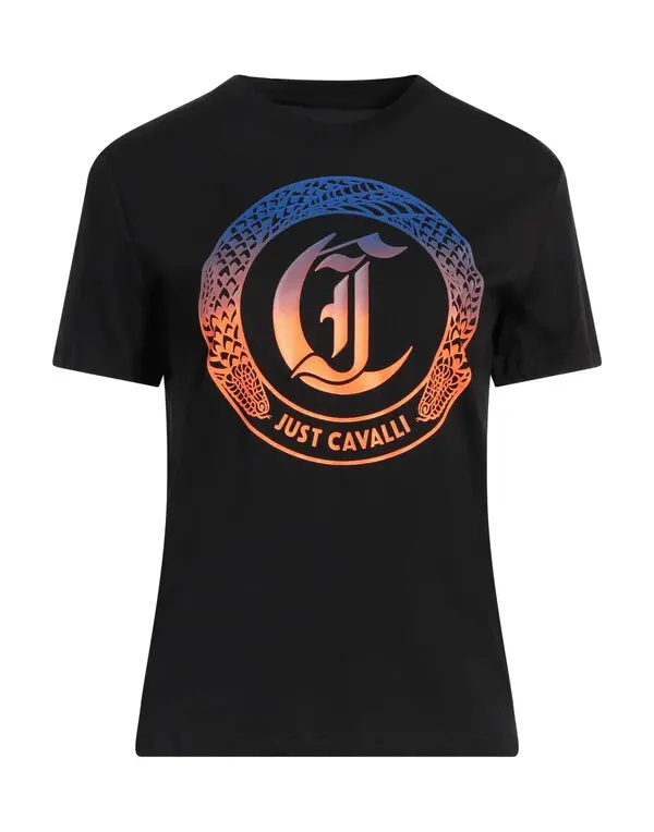 Just Cavalli Cotton T-shirt - Black