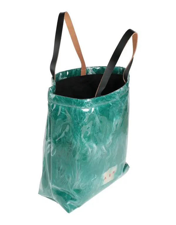 Marni Handbag In Pvc And Leather