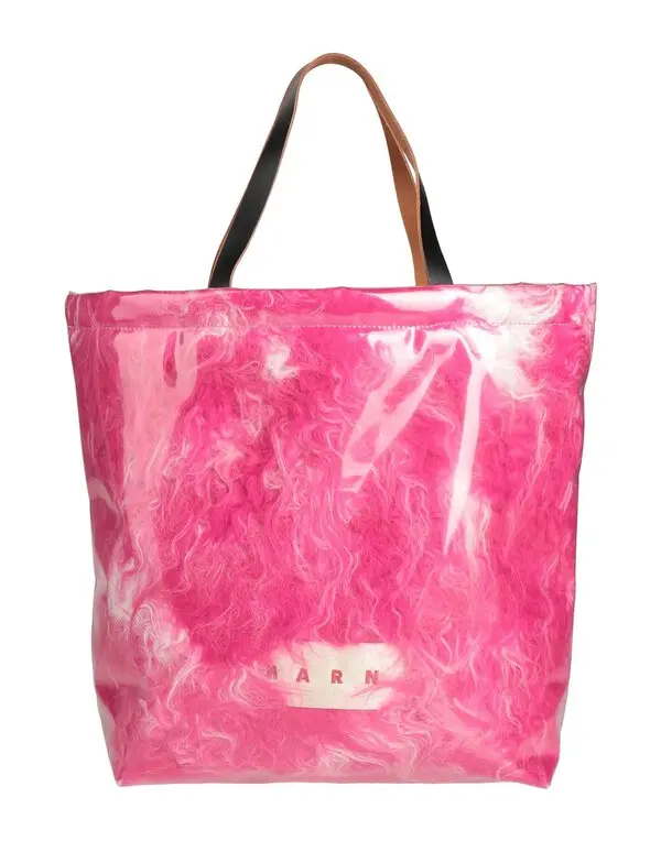 Marni Handbag In Pvc And Leather