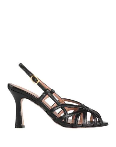OVYE Leather Ankle Strap Sandals